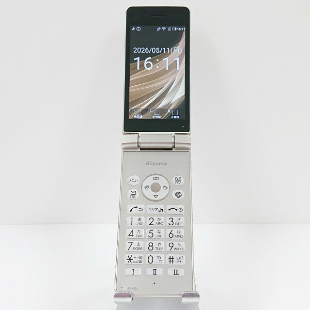 ■機種名 AQUOS ケータイ SH-02L ドコモ ゴールド ■商品仕様 IMEI：357776095879189 OSバージョン：8.1.0 バッテリー最大容量：- SIMカードサイズ：nano-SIM SIMロック解除：〇 ネットワー...