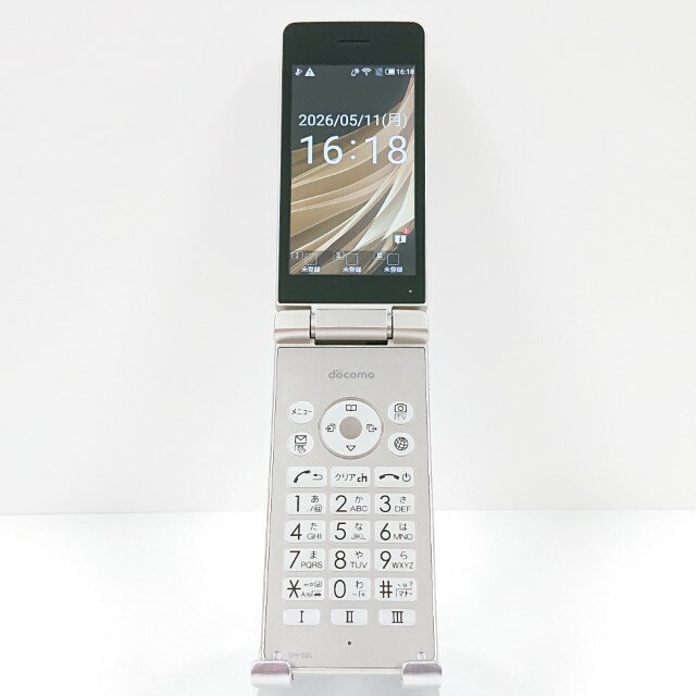 ■機種名 AQUOS ケータイ SH-02L ドコモ ゴールド ■商品仕様 IMEI：357776093979494 OSバージョン：8.1.0 バッテリー最大容量：- SIMカードサイズ：nano-SIM SIMロック解除：〇 ネットワー...