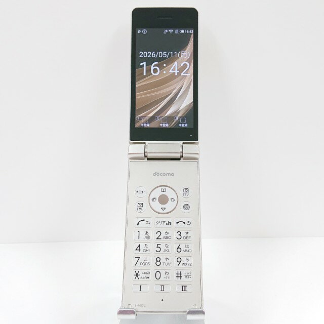 ■機種名 AQUOS ケータイ SH-02L ドコモ ゴールド ■商品仕様 IMEI：357776095417493 OSバージョン：8.1.0 バッテリー最大容量：- SIMカードサイズ：nano-SIM SIMロック解除：〇 ネットワー...