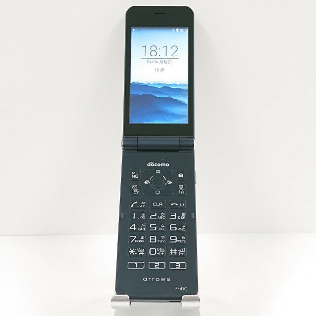 ■機種名 arrows ケータイ ベーシック F-41C ドコモ ネイビー ■商品仕様 IMEI：350712883503993 OSバージョン：8.1.0 バッテリー最大容量：- SIMカードサイズ：nano-SIM SIMロック解除：〇...