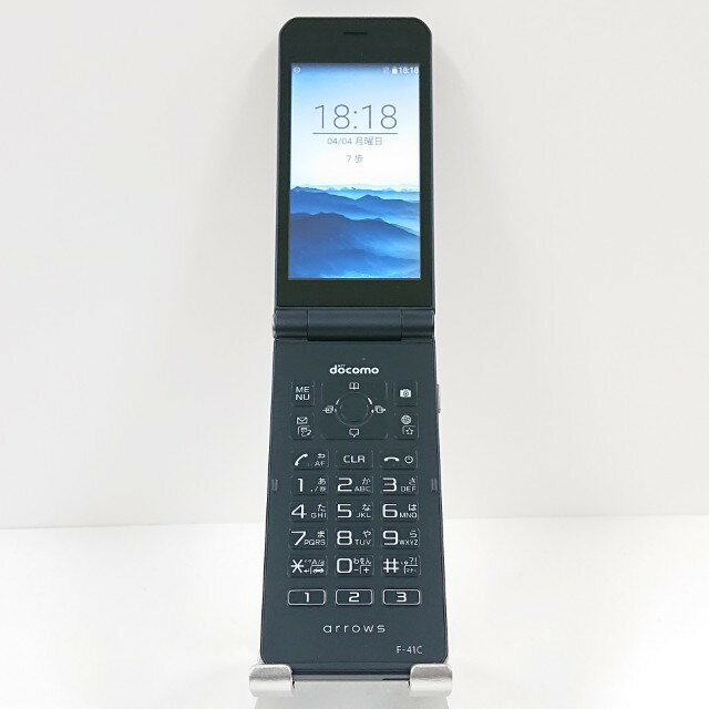 ■機種名 arrows ケータイ ベーシック F-41C ドコモ ネイビー ■商品仕様 IMEI：350712883475390 OSバージョン：8.1.0 バッテリー最大容量：- SIMカードサイズ：nano-SIM SIMロック解除：〇...