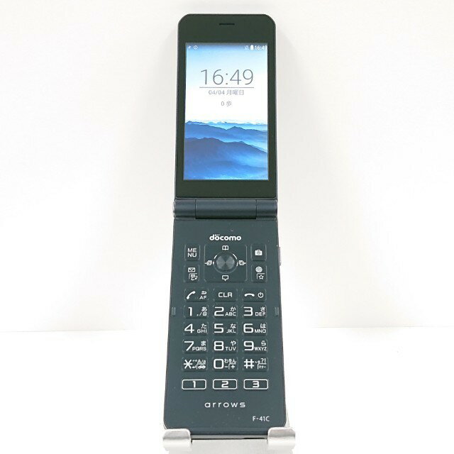 ■機種名 arrows ケータイ ベーシック F-41C ドコモ ネイビー ■商品仕様 IMEI：350712883964997 OSバージョン：8.1.0 バッテリー最大容量：- SIMカードサイズ：nano-SIM SIMロック解除：〇...