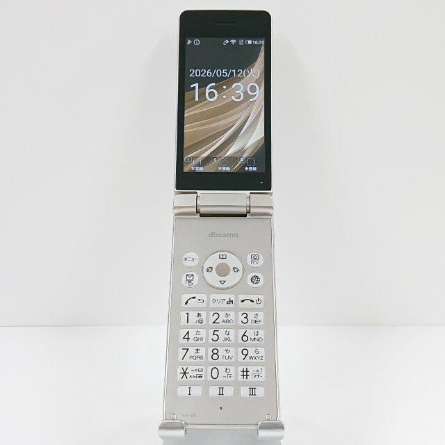 ■機種名 AQUOS ケータイ SH-02L ドコモ ゴールド ■商品仕様 IMEI：357776094820713 OSバージョン：8.1.0 バッテリー最大容量：- SIMカードサイズ：nano-SIM SIMロック解除：〇 ネットワー...