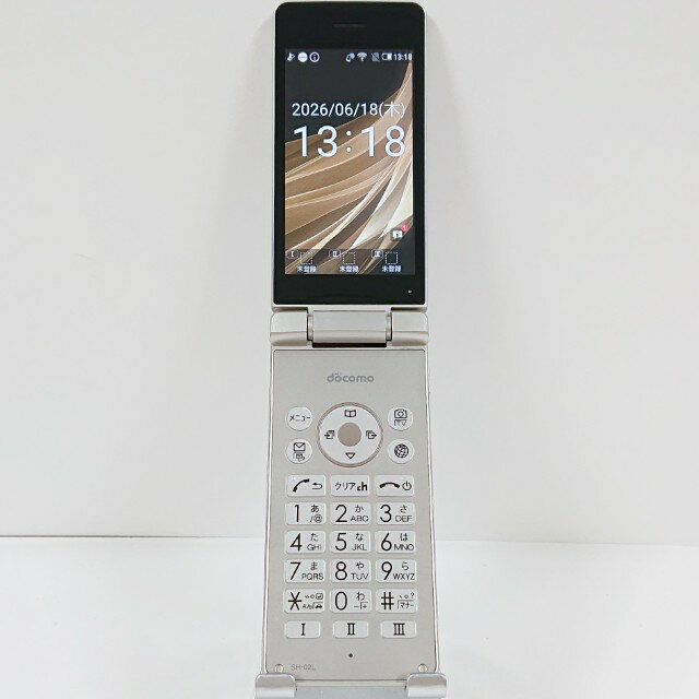 ■機種名 AQUOS ケータイ SH-02L ドコモ ゴールド ■商品仕様 IMEI：357776095063321 OSバージョン：8.1.0 バッテリー最大容量：- SIMカードサイズ：nano-SIM SIMロック解除：〇 ネットワー...