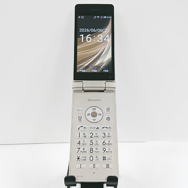 ■機種名 AQUOS ケータイ SH-02L ドコモ ゴールド ■商品仕様 IMEI：357776097769164 OSバージョン：8.1.0 バッテリー最大容量：- SIMカードサイズ：nano-SIM SIMロック解除：〇 ネットワー...