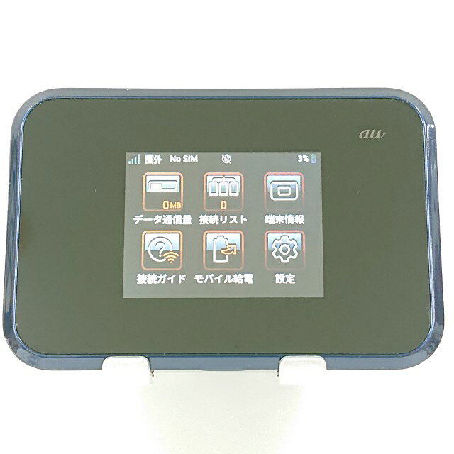 ■機種名 Speed Wi-Fi NEXT W07 SHD31 au ブラック ■商品仕様 IMEI：357992100422341 OSバージョン：02.00.50 バッテリー最大容量：良好 SIMカードサイズ：nano-SIM SIMロ...