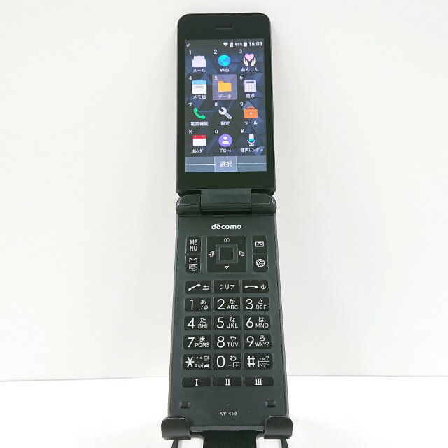 ■機種名 DIGNO ケータイ ベーシック KY-41B ドコモ ブラック ■商品仕様 IMEI：357585501516966 OSバージョン：10 バッテリー最大容量：- SIMカードサイズ：nano-SIM SIMロック解除：〇 ネッ...