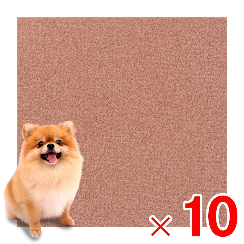 仕様 組成:パイル BCFナイロン 100％、バッキング 塩ビ樹脂＋吸着加工付きフェルト 規格:パイル長 5mmレベルカットパイル 全厚:9mm 寸法:40cm×40cm/1枚 重量:770g/1枚 カラー:WPF09 ピーチ 防炎性能試験...