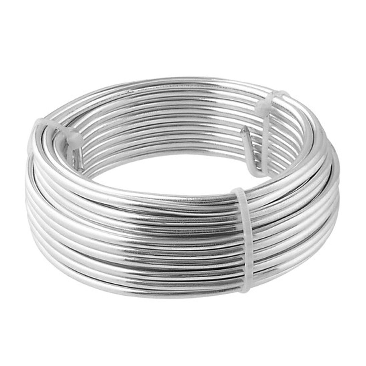 仕様 サイズ:3.0mm 長さ(約):7.8m 色:白(シルバー) 製品サイズ(約):縦95×横95×高さ30mm 重 量(約):150g 商品説明 結束作業に。 ※品質向上のため予告なく仕様を変更する場合がございます。パッケージのリニュー...