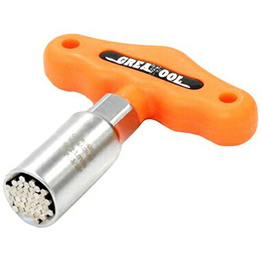 仕様用途：車や自転車の整備や、ネジ、フック等の締め付け作業に対応サイズ（ナット径）：9〜21mm、3/8〜13/16インチ対応ネジ：六角、四角、蝶ネジ、フックソケット差込角：9.5mm（3分）ソケットは、市販のハンドルに装着可（差込角9.5...