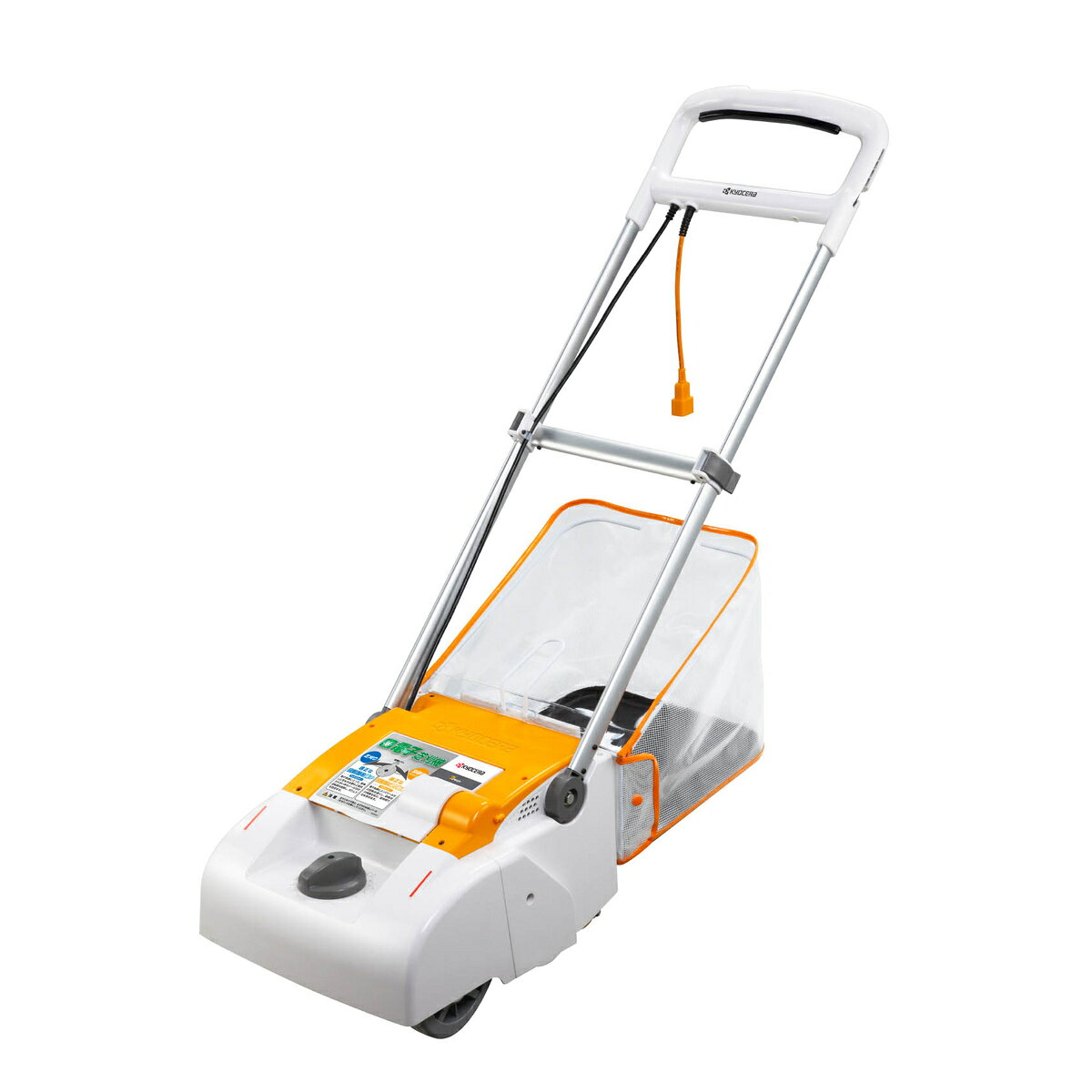 RYOBI リョービ　電子芝刈機 LM-2810 切れ味鋭いリール式5枚刃。 40坪までのお庭に最適。 ■刈り込み中に芝の抵抗があっても、電子制御によってリール刃の回転を一定に保ちます。 ■簡易刃研ぎ（ラッピング）時は、適正な回転数に切り替...