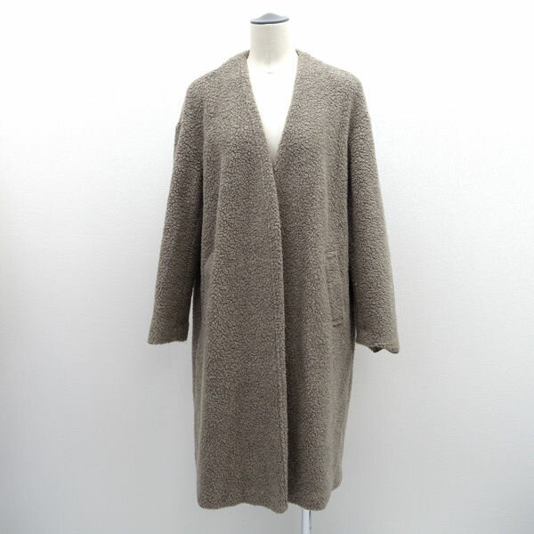 商品状態 毛羽立ち等、一般的な使用感はありますが、目立つ大きなダメージはありません。　 状態ランク Bランク デザイン/仕様 (レディース)アウター/コート　 型番 210-5 SC.WO.　 サイズ/収納詳細 表記サイズ:36肩幅　（約c...