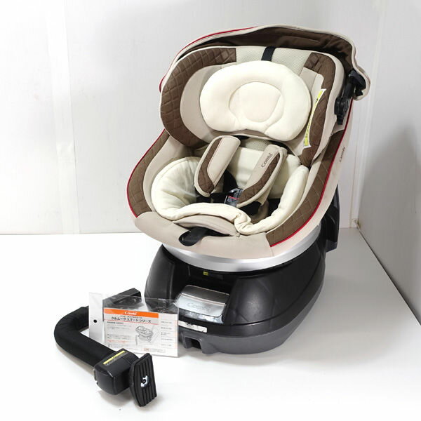 商品状態 使用によるキズや汚れ・シート部分にシミ等のダメージはありますが、まだまだ使っていただける商品です。開店が少し重たいです。・シートベルト固定式・360度回転式・リクライニング可能・対象月齢：新生児～4歳ごろ・適応体重：18kg以下【...