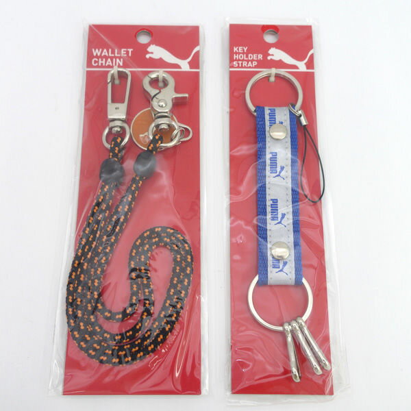商品状態 ※未開封の未使用品ですが、店頭販売時に軽微なダメージの付く可能性もございます。【セット内容】・ウォレットチェーン/ブラック/727PMBK-1400/JAN：4901478062353・キーホルダーストラップ/ブルー/725PMB...