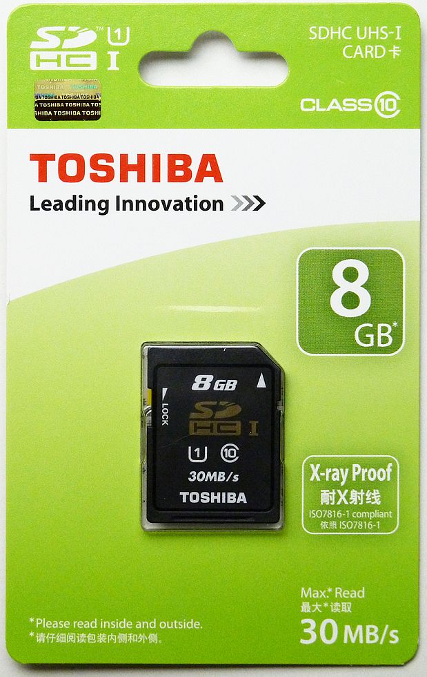 信頼の東芝製 SDHCカード まとめ買い5枚セット ■メーカー：東芝 TOSHIBA ■製品型番：SD-K008GR7AR30 ■容量:8GB ■枚数：5枚 ■UHS-1対応 ■読取最大30MB/s (UHS-Iの対応機器使用時の数値です。...