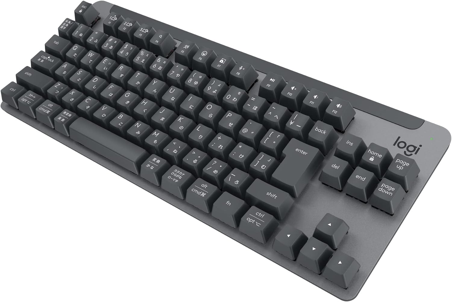 コンパクトでスタイリッシュなデザインのワイヤレスメカニカルキーボードTTC製赤軸スイッチ採用／湾曲したプロファイルと角度の付いたキーでスムーズなタイピングを実現／疲れにくい上質なアルミニウムを使用したボディ／5,000万回のキーストロークテ...