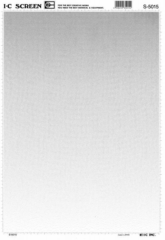 「アイシースクリーン」とは？半透明のフィルムにパターンやアミ点などを印刷したコミック制作の定番商品。フィルムの裏面は、ワックスタイプの接着剤で「貼ったり・剥がし」が簡単。接着剤は糊が細かい粒状になっており擦って圧力をかけると粒子がつぶれて接...