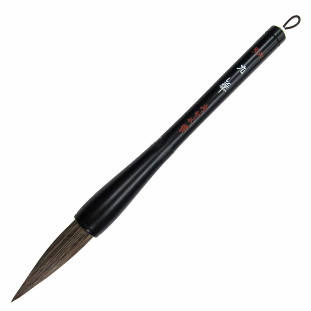 よみかた：きゅうか　6ごう品番：AJ-254商品サイズ：20径×245mm外装サイズ：W50×H345×D21mm重量：33g号数：大筆6号穂の形状：中鋒主原毛：馬尾脇毛、天尾毛、牛耳毛毛色：茶毛硬さ：やや硬め適性：初〜中級用途：画仙紙/楷...