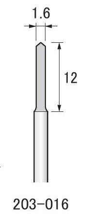 ブッシュスチールツイストドリル　Steel Twist DrillsΦ軸径：2.34mmMax 10,000/min硬質合金、樹脂製品（レジンなど）の切削を目的としています。世界で評価されているドイツのブッシュ社製。精度と切れに自信を持って...
