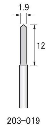 ブッシュスチールツイストドリル　Steel Twist DrillsΦ軸径：2.34mmMax 10,000/min硬質合金、樹脂製品（レジンなど）の切削を目的としています。世界で評価されているドイツのブッシュ社製。精度と切れに自信を持って...