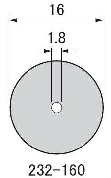 ブッシュスチールカッター（厚み＝0.1mm）　Circular Saws (t=0.1mm)※マンドレール（別売）に装着してご使用ください。Max 5,000/min＜商品画像について＞商品画像は形状の見本画像で、商品現物を撮影したものでは...