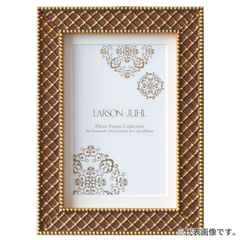 型番：アレグラ2カラー：金材質：木材（南洋材）グレージング(表面)：アクリルサイズ：A5（中判）額内寸(mm)：152×212マット窓寸(mm)：94×142IBMREF.：LJC-22671213※掲載画像には額装見本が含まれます。商品に...