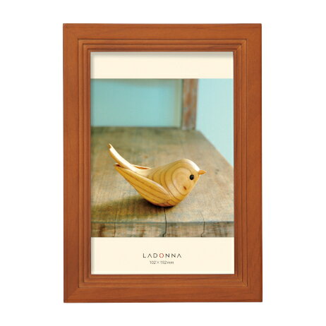 メーカー：ラドンナシリーズ：リビング型番：DF43-P-BR外寸(mm)：128×178内寸(mm)：104×154窓寸(mm)：92×142主な材質：アルダー材写真サイズ：ポストカード判マットペーパー対応写真サイズ：マットペーパーなしマッ...