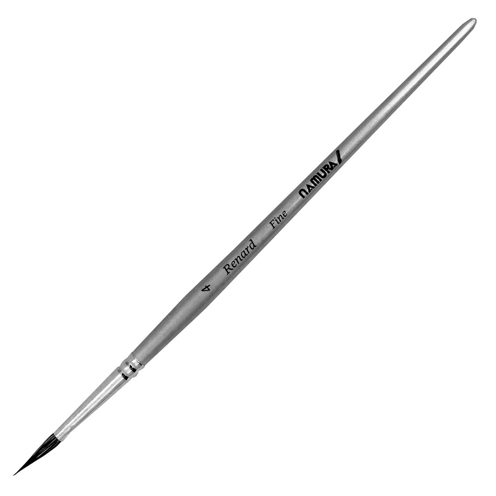ネコポス 対象商品です6個まで送料全国一律 270円（税込）詳細はこちらルナールとはフランス語でキツネを意味します。美しい灰色の天然毛を使用した水彩筆。シルバーフォックスは水含みが良く、柔らかな毛質だが程よい弾力があり復元力も高い。Sket...