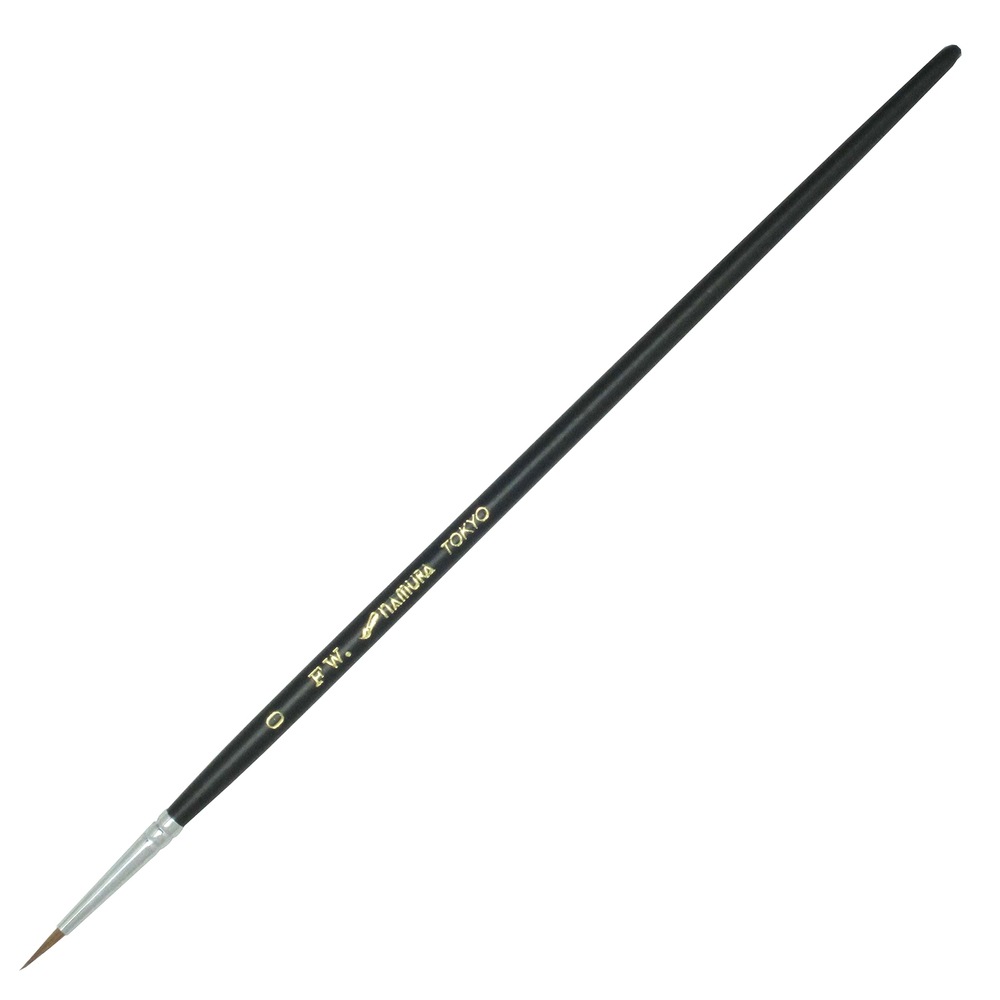 ネコポス 対象商品です8個まで送料全国一律 270円（税込）詳細はこちら絵具の含みが良く、比較的弾力性にも富んでいます。中上級者向けとしてデザイン、パース分野まで、広範囲にわたって使われています。穂先の種類・形状 ： 丸規格・号数・No ：...