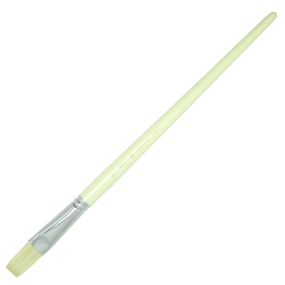 良質ブタ毛を選別して入念な製法で造られたものです。名村大成堂の技術を生かした本格的な画筆で特にコシの強さに定評がありプロにも好評です。ビッグサイズのものは大作用、壁画用として多用されています。穂先の種類・形状 ： 平規格・号数・No ： 2...