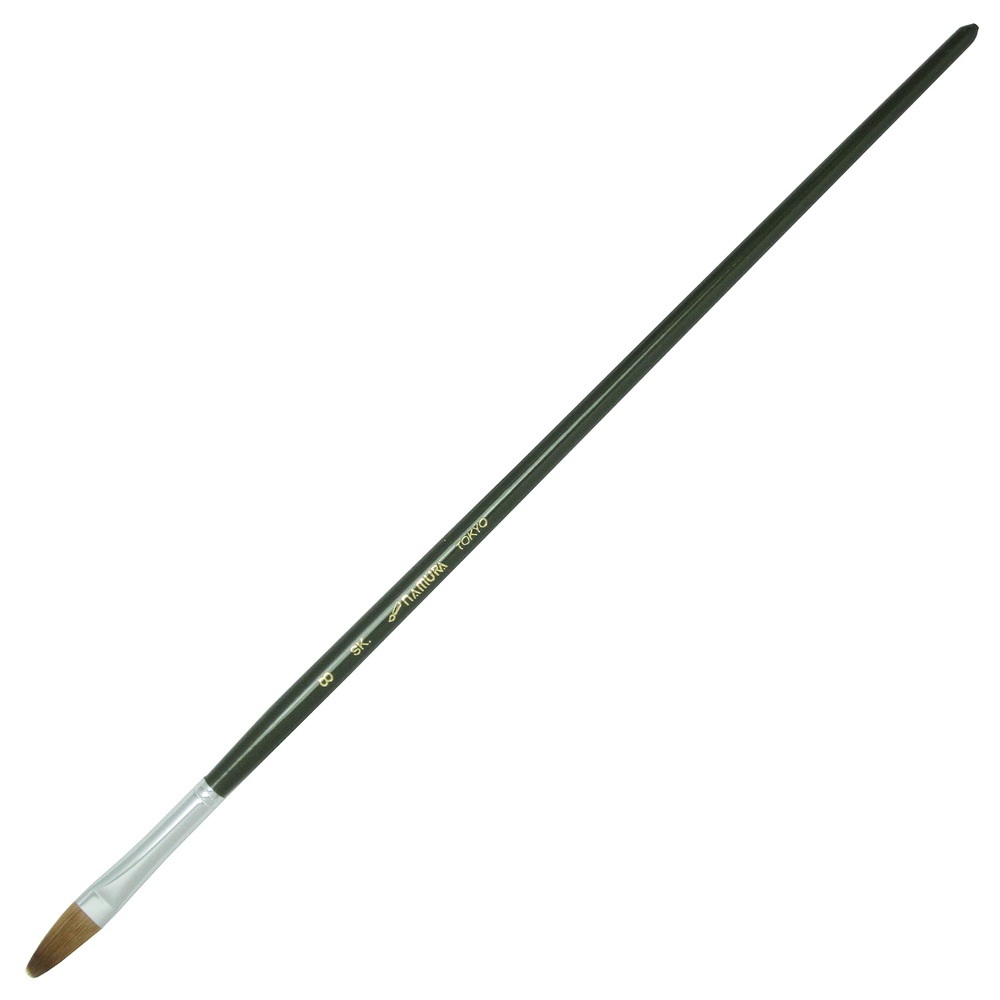 世界的にも有名なシベリア産のコリンスキーセーブルを使用した最高級画筆です。名村大成堂独特の技術に依る微妙な味付けで、含み、弾力共に申し分なく、多くのプロの間でも逸品としての評価を得ています。穂先の種類・形状 ： フィルバート規格・号数・No...