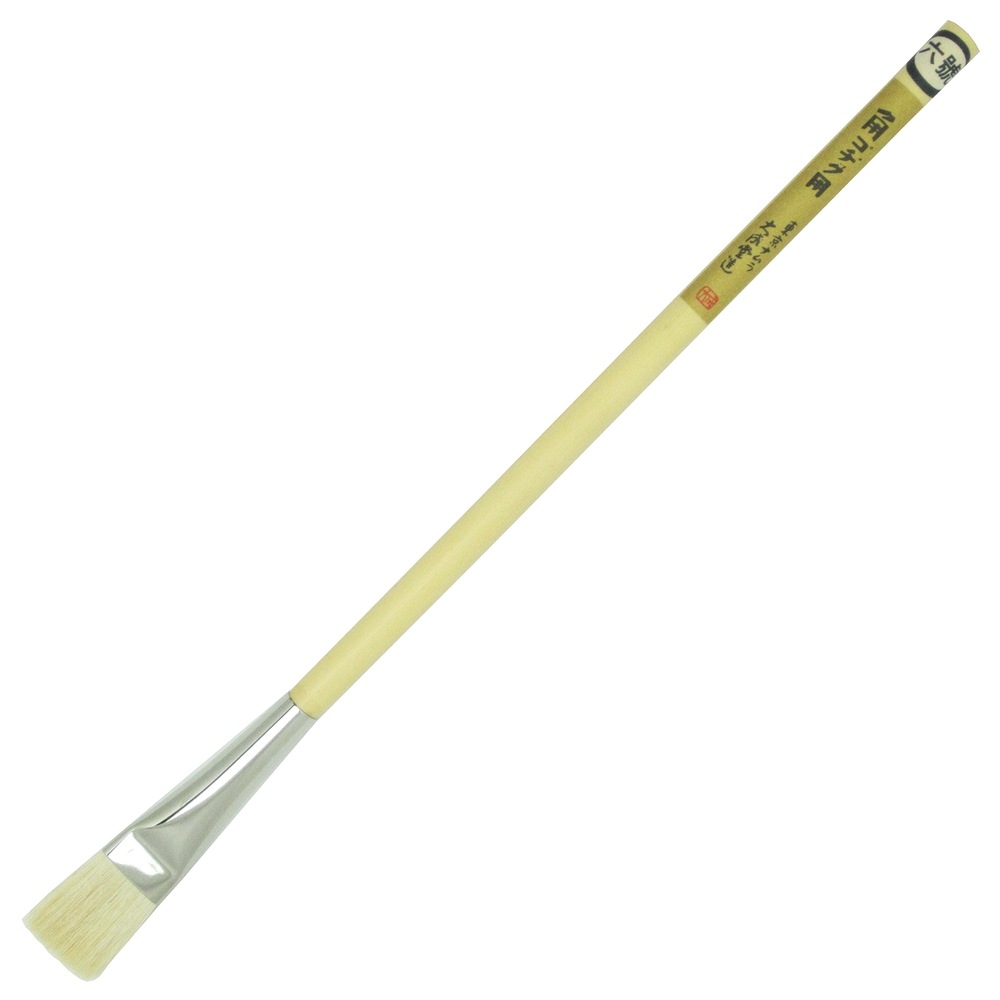 ネコポス 対象商品です9個まで送料全国一律 270円（税込）詳細はこちら光羊毛の粗筋部分の毛を選別し、吟味して造られている平筆です。復元性は強く、絵具はもちろん塗料分野まで幅広く使用出来、ゴシック文字用、塗り込み用にとアートワークが広がりま...