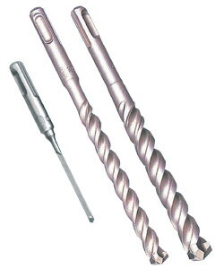 充電ハンマー用（デルタ軸タイプ）鉄板、鉄筋、コンクリート、モルタル、ブロック等雑多に穴あけ可能。デッキプレートとコンクリートがこれ一本で穴あけできます。