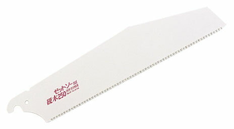 【特徴】●通常のノコギリではビビリが出やすく刃の消耗が激しいので、刃の形状やアサリを工夫した耐久性の良い丈夫なノコギリです。【仕様】●刃渡り：250mm●ピッチ：1.75mm●板厚：0.5mm●切り幅：0.68mm