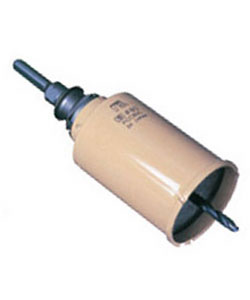 毛引き刃の採用により繊維質の材料に綺麗な穴が空きます。電気ドリル(回転専用でご使用下さい)用途：合板、石膏ボードなど内装材、FRP、塩ビ、樹脂系人工大理石、2x4木材有効長：100mm(カッター長：126mm)【注意】カッター部のみの販売で...