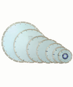 コンクリート、ブロック、レンガ等の切断用。●サイズ×チップ厚×穴径：150mm×2.0mm×25.4mm