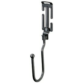 変形ベルト通し採用で、ベルトを外すことなく、装着できます。個性が引き立つブラックメタリック仕上げ。特長落下防止用コード取付穴付 工具が落下しないようにコード用取付穴を付け、安全面にも配慮しました。パズルプレート採用で簡単取付！ プレートの切...