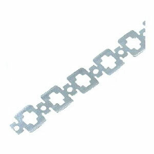 特徴アルミフリーダクトや換気パイプ等の吊り下げ支持に使用します。任意の位置(長さ)で切断して使用できます。軽くて丈夫な樹脂タイプ(幅15mm・25mm)と、堅牢な鉄製(幅25mm)があり、使い勝手に応じて選べます。国土交通省仕様適合品仕様吊...