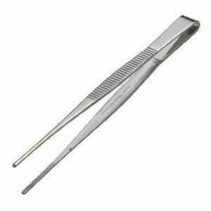 特徴脱脂綿、ガーゼ、その他何でもつかむことができる一般的なピンセットです。仕様仕様：直(ギリ)L：125W：10
