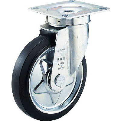 【仕様】●許容荷重(kgf)：86.7●車輪径D(mm)：225●車輪幅(mm)：62●取付高H(mm)：290●取付座A×B(mm)：140×140●取付ピッチX×Y(mm)：112×112●取付穴径P(mm)：14●車輪材質：スチレンブ...