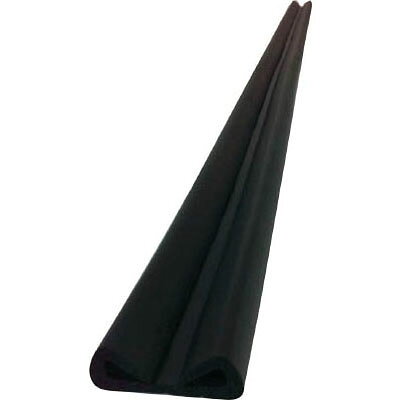 【仕様】●色：ブラック●幅(mm)：35●長さ(mm)：1000●厚み：14mm●質量：85g(注意)値が「-」の場合仕様条件に含まれません。【特徴】●荷台側面が平らな台車に簡単に貼り付けられる柔らかいクッションです。●衝突事故の衝撃緩和、...