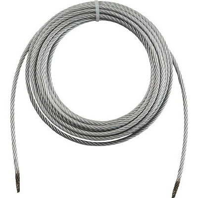 【仕様】●ワイヤ径×長さ(mm×m)：6×20●使用荷重(kg)：300●破断荷重(kg)：1840●適合機種：PM-200/MR-3/MR-5/GM-3/GM-5●両端加工なし●素線構成：6×19●質量：2.73kg(注意)値が「-」の場...
