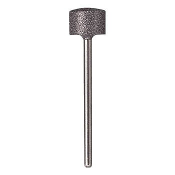 仕様最高使用回転数(rpm)：20000刃径×刃長×全長：10.2×7.5×44.5mm軸径：3mm粒度：#140適用被削材：炭素鋼・ハイス鋼・ダイス鋼・軸受鋼・工具鋼など(注意)値が「-」の場合仕様条件に含まれません。質量：6.4g特徴鉄...