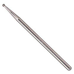 仕様最高使用回転数(rpm)：105000刃径×全長：1.2×44.5mm軸径：3mm粒度：#140適用被削材：炭素鋼・ハイス鋼・ダイス鋼・軸受鋼・工具鋼など(注意)値が「-」の場合仕様条件に含まれません。質量：2.1g特徴鉄系金属の加工に...