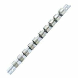 特徴ソケットの整理ができるソケットハンガーユニット仕様ソケットハンガーユニット275m1/2inch DRIVE 12.7mm用クリップ数：10全長(mm)：275重量(g)：75