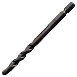 特徴六角軸シャンク(6.35mm)によりコードレスドライバーにワンタッチで取り付け可能。本体一体化仕上げのため、芯ぶれがなく、切れ味も抜群です。耐久性に優れています。用途インパクトドライバー使用時：モルタル、ブロックの穴あけ作業に。振動ドリ...