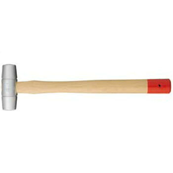 【特徴】●焼入鋼にキズを付けずに打撃できます。●機械構造用炭素鋼S25C(非調質)●頭部硬度　HB 140°【サイズ】全長：390mm口径：Φ36mm頭長：119mm全重量：1.2kg