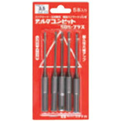 特長対鉄筋性能が向上デッキプレートを貫通真円に近い穴あけを実現位置決め性能向上3条ねじ形状を採用(小径はデルタ軸)少ない外径磨耗穿孔による衝撃が少なく、疲労が少ない。用途コンクリート、ブロック、モルタル、石材、デッキプレート＋コンクリート等...