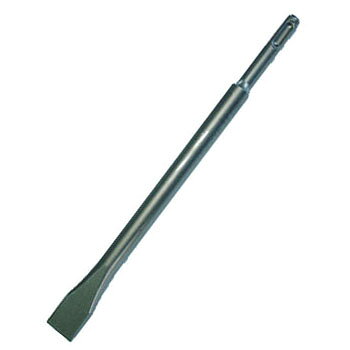 【用途】・電動ハンマー用コールドチゼル【仕様】・SDS-plus軸・全長250mm【材質】・構造用合金鋼