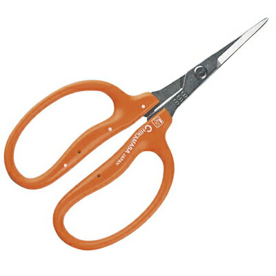 ●刃の外側を丸く研いであるため、果実同士の間に入れても他の粒を傷つけないので安心して使用できます。L型は角度のついたL型で、高い場所での作業に便利です。刃が凹加工なので、シブが付いても開閉がスムーズ。ハンドルに目盛付き、超軽量42g【用途】...